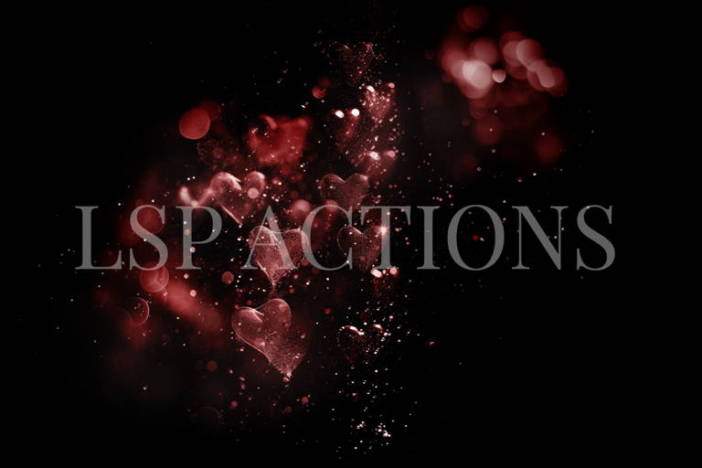 Bokeh Heart Overlays – LSP Actions by Lemon Sky